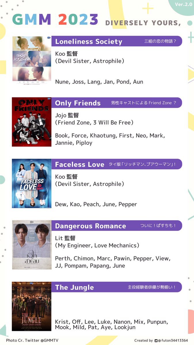 「GMMTV 2023」のX（旧Twitter）検索結果 - Yahoo!リアルタイム検索